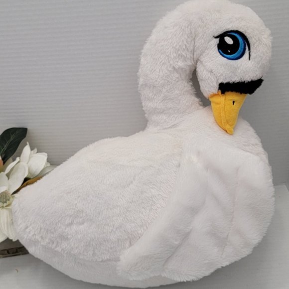 Goffa | Toys | Huge Big Goffa International Duck Swan White Blue Eyes ...